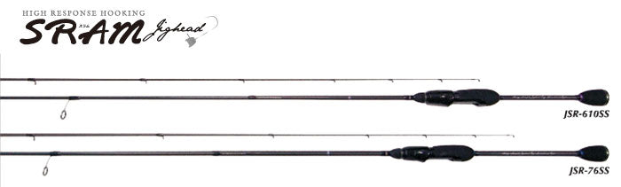 SRAM スラム JSR-76SS ジグヘッドモデル カーボンソリッド 7フィート6インチ/228cm 78g – フィッシングマン